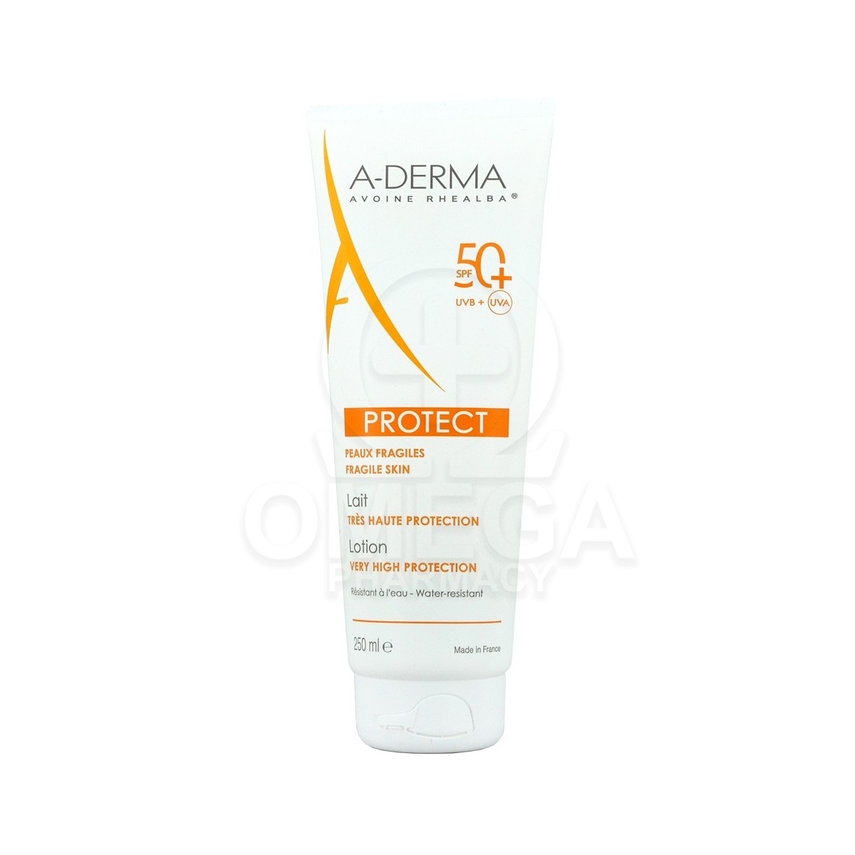 A-DERMA Sun Protect Lotion Fragile Skin SPF50+ Αντηλιακό Γαλάκτωμα ...