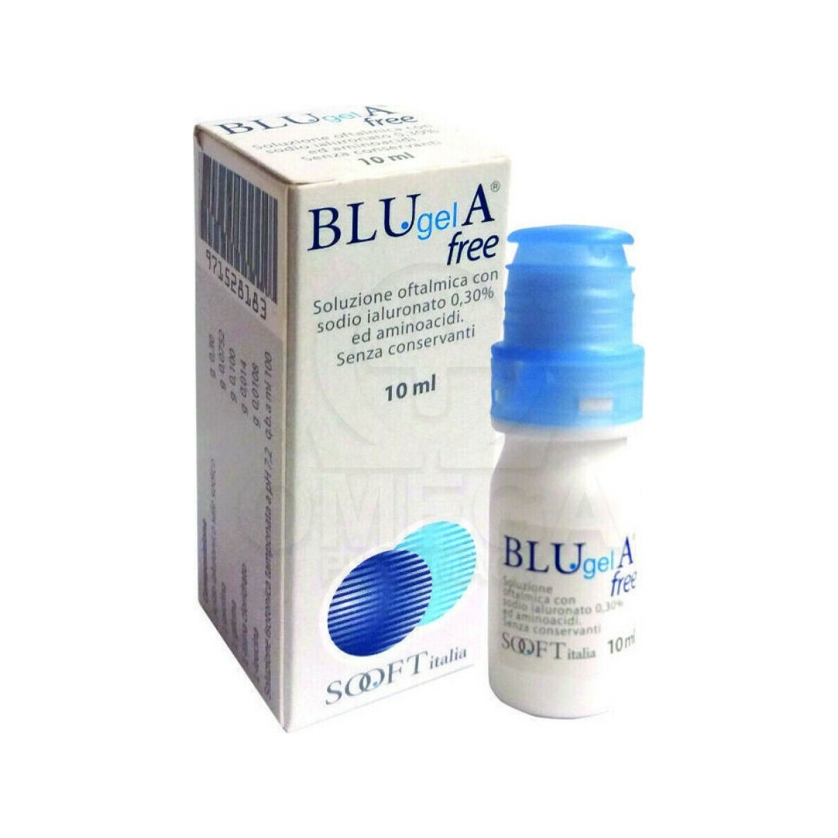 SOOFT ITALIA Blugel A Οφθαλμικό Διάλυμα Υποκατάστατο Δακρύων, 10ml