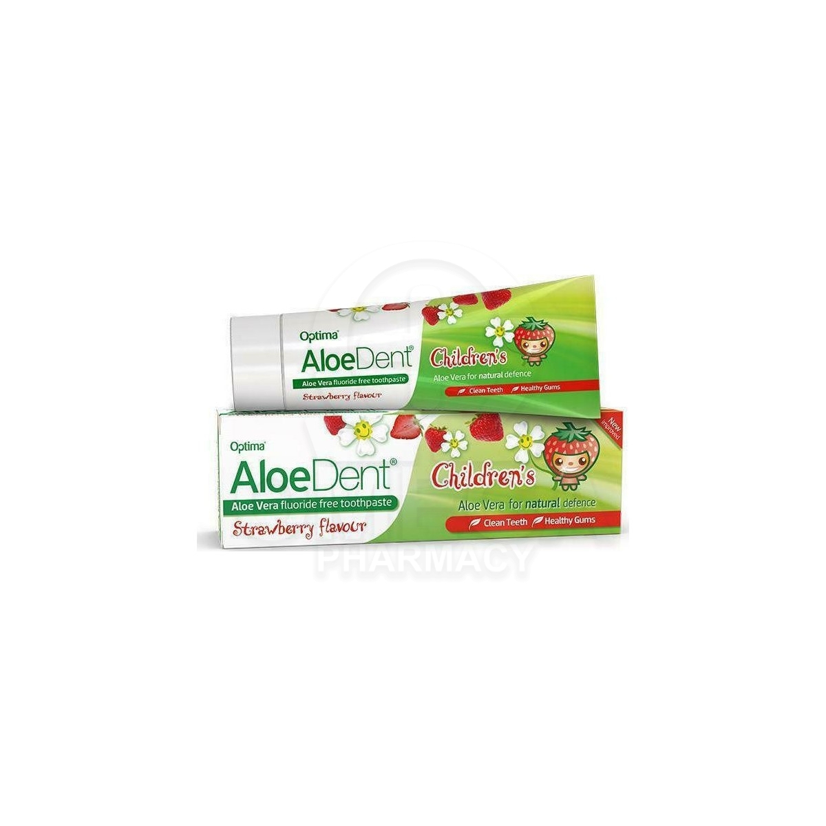 OPTIMA Aloe Dent Strawberry Children's Toothpaste Παιδική Οδοντόκρεμα ...