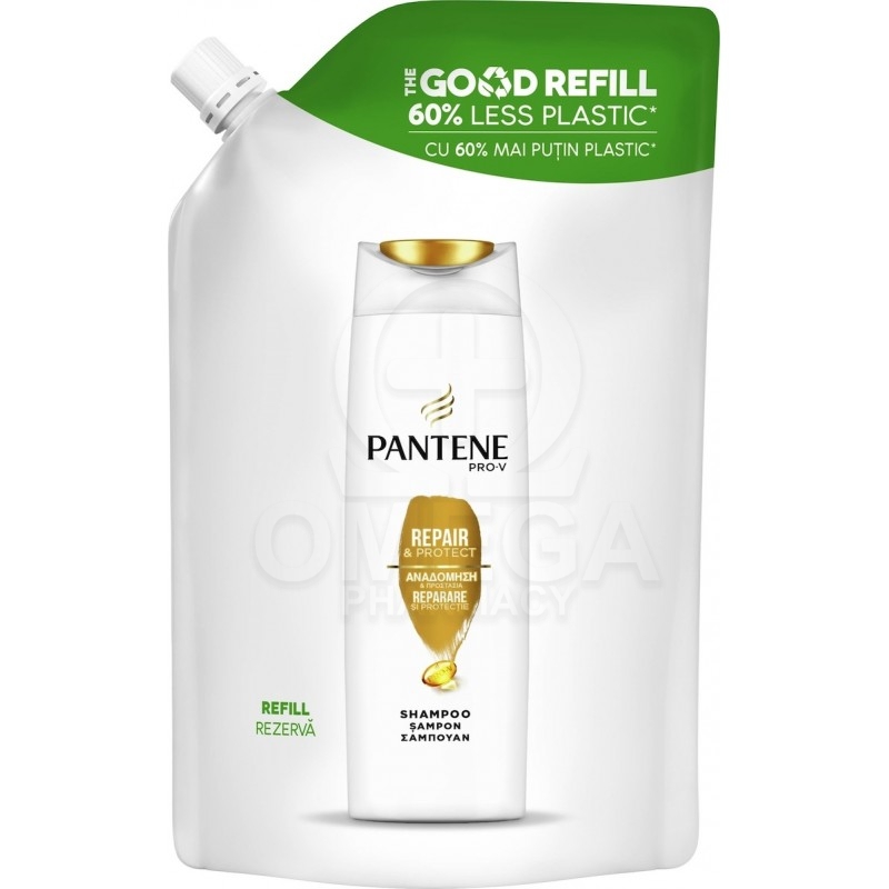 PANTENE Pro-V Repair & Protect Shampoo Refill Συσκευασία Αναπλήρωσης 480ml