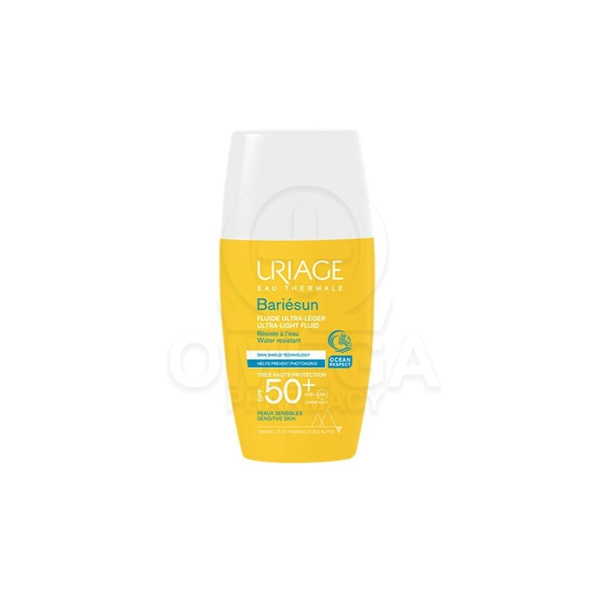 URIAGE Bariesun Ultra Light Fluid Αντηλιακό Λεπτόρρευστο Fluid με SPF50+ για Ευαίσθητες ...