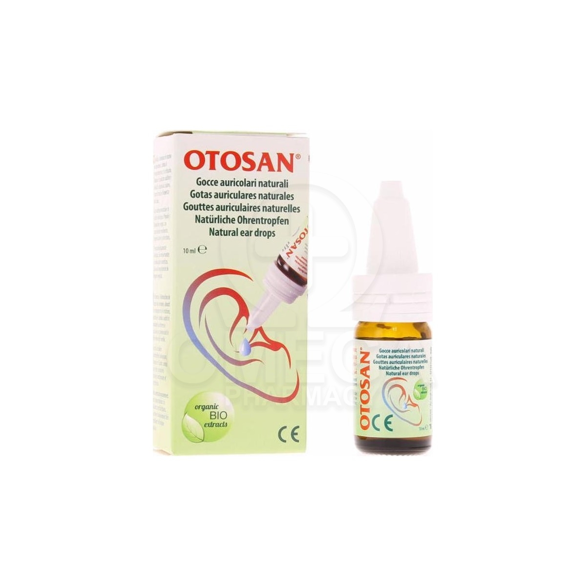 OTOSAN Ear Drops Φυσικές Ωτικές Σταγόνες με Τριπλή Δράση 10ml