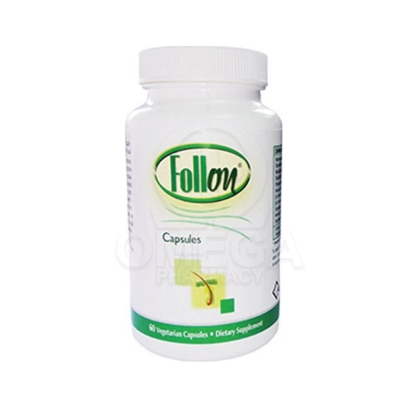 INPA Follon Caps Ισχυρό Συμπλήρωμα Διατροφής για τα Συμπτώματα της Αλωπεκίας & της Τριχόπτωσης ...
