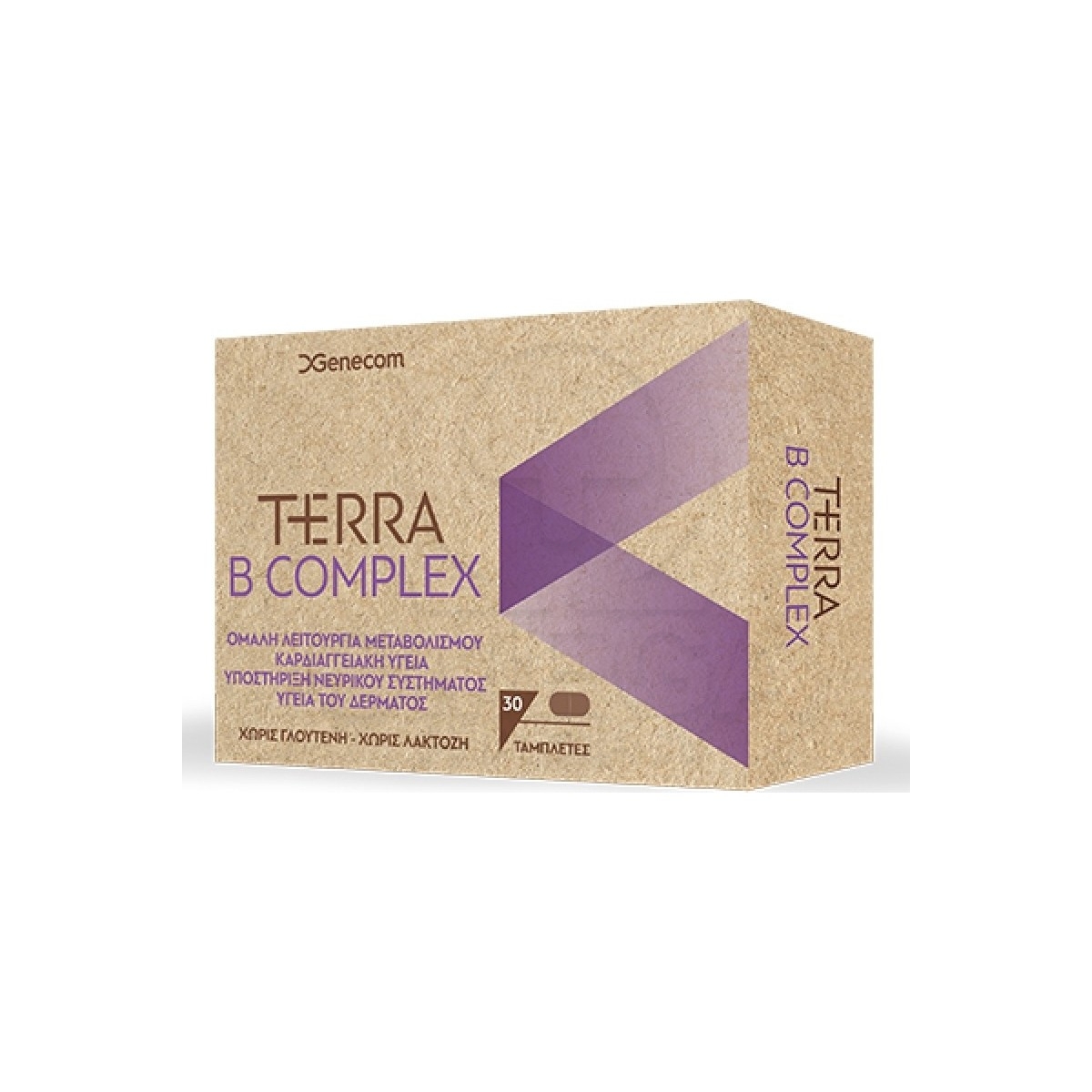 GENECOM Terra B-Complex 30tabs