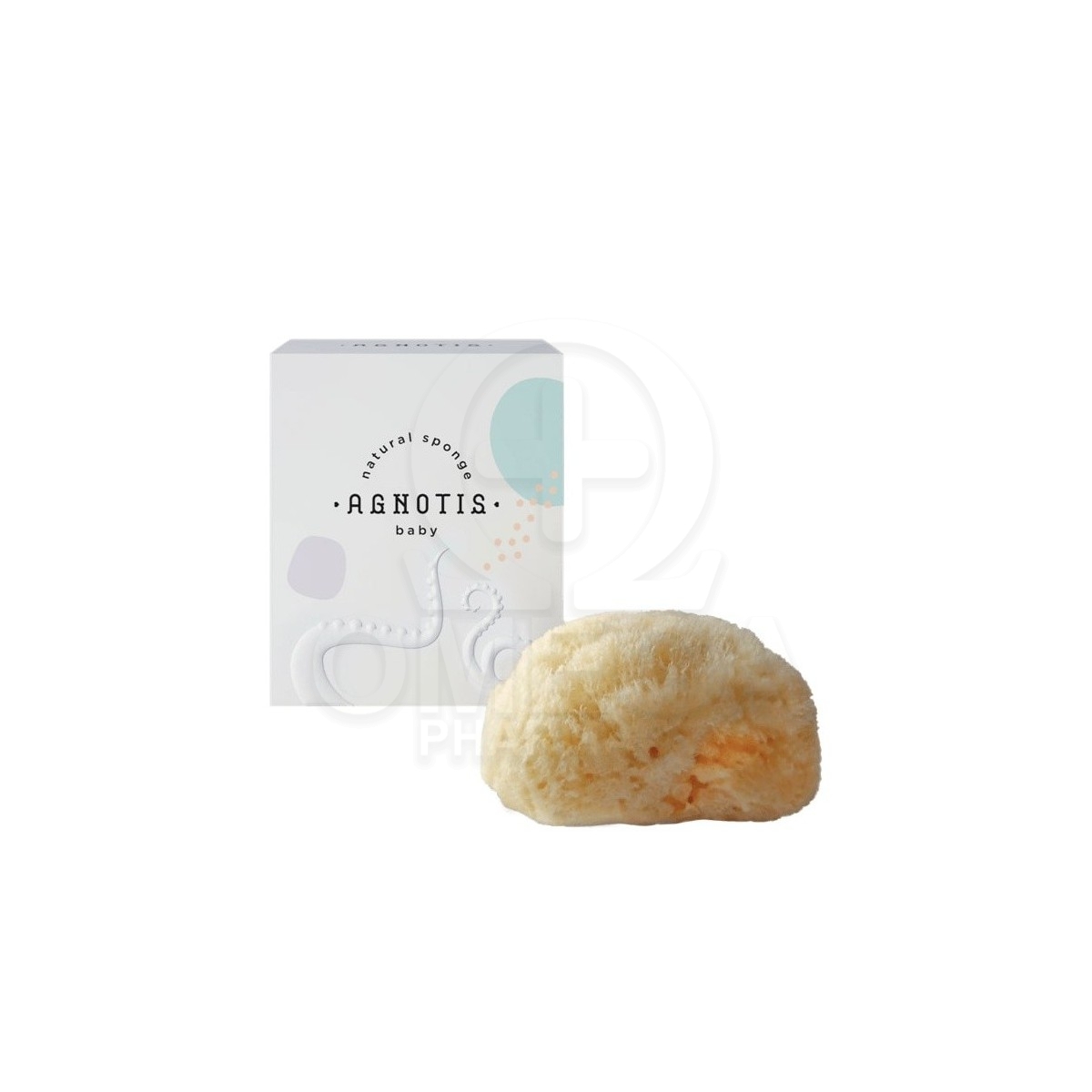 AGNOTIS Baby Natural Sponge Βρεφικό Φυσικό Σφουγγάρι Καλύμνου 1τμχ