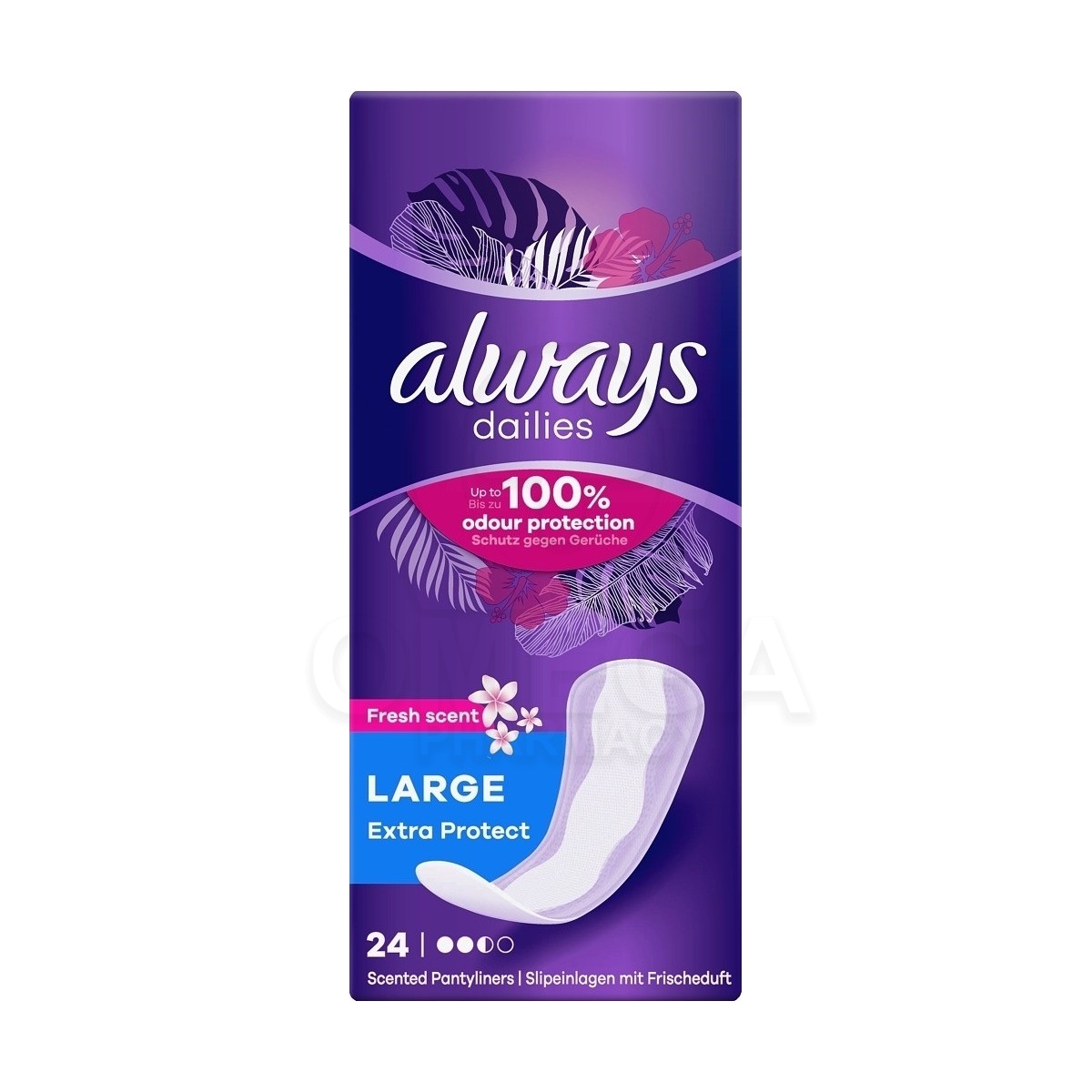 ALWAYS Dailies Extra Protect Fresh Scent Large Σερβιετάκια για Έξτρα ...