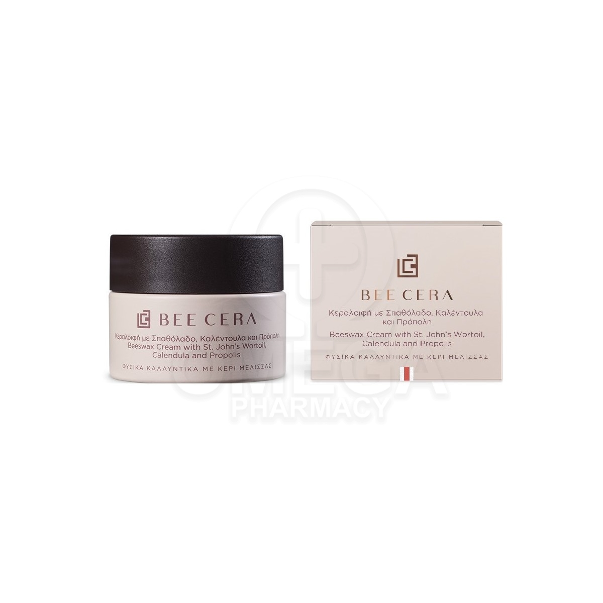 BEE CERA Beeswax Cream with St. John's Wortoil, Calendula & Propolis 50ml