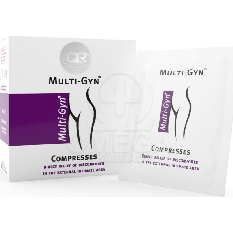BIOCLIN Multi-Gyn Compresses Επιθέματα για την Ευαίσθητη Περιοχή 12τμχ