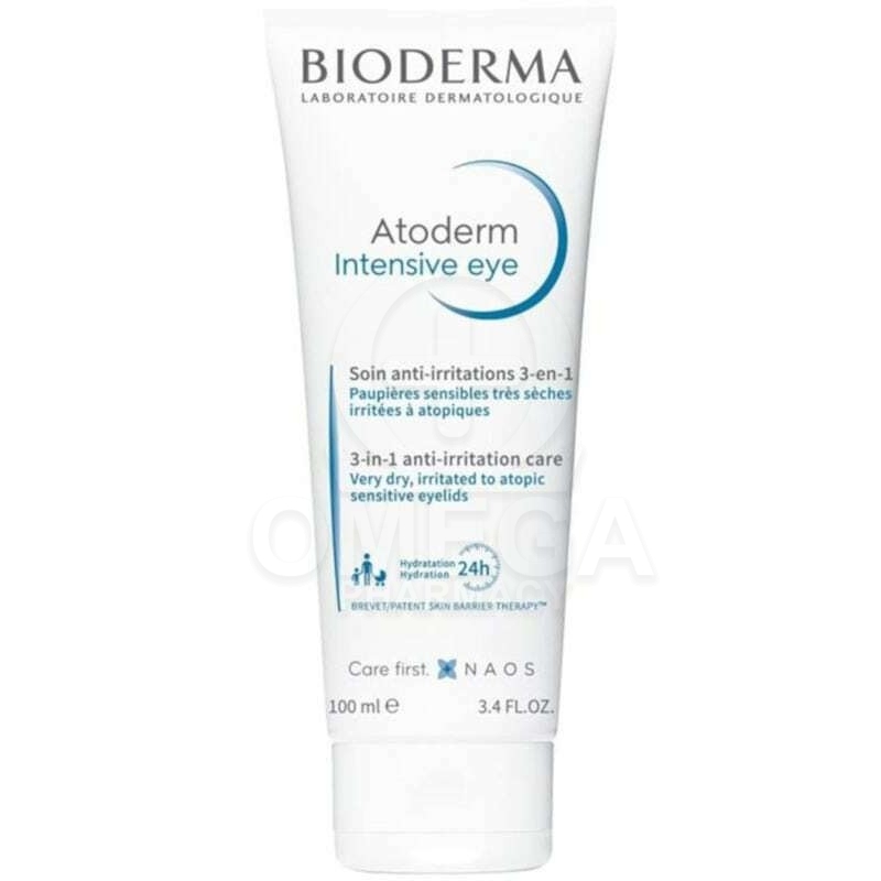 BIODERMA Atoderm Intensive Eye Cream Ενυδατική Κρέμα Ματιών & Βλεφάρων ...