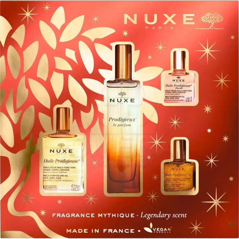 NUXE Promo Fragrance Mythique με Huile Prod. 30ml + Prodigieux de Parfum 50ml + Huile Prod ...
