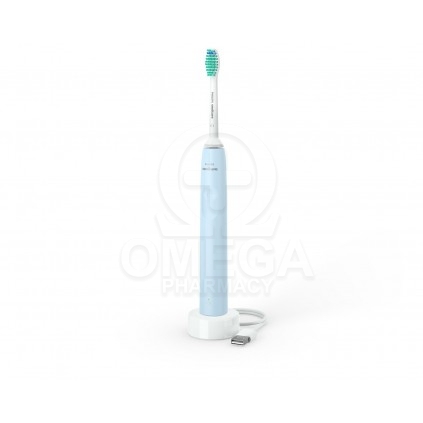 PHILIPS SONICARE 2100 Series Light Blue Ηλεκτρική Οδοντόβουρτσα (HX3651/12) 1τμχ