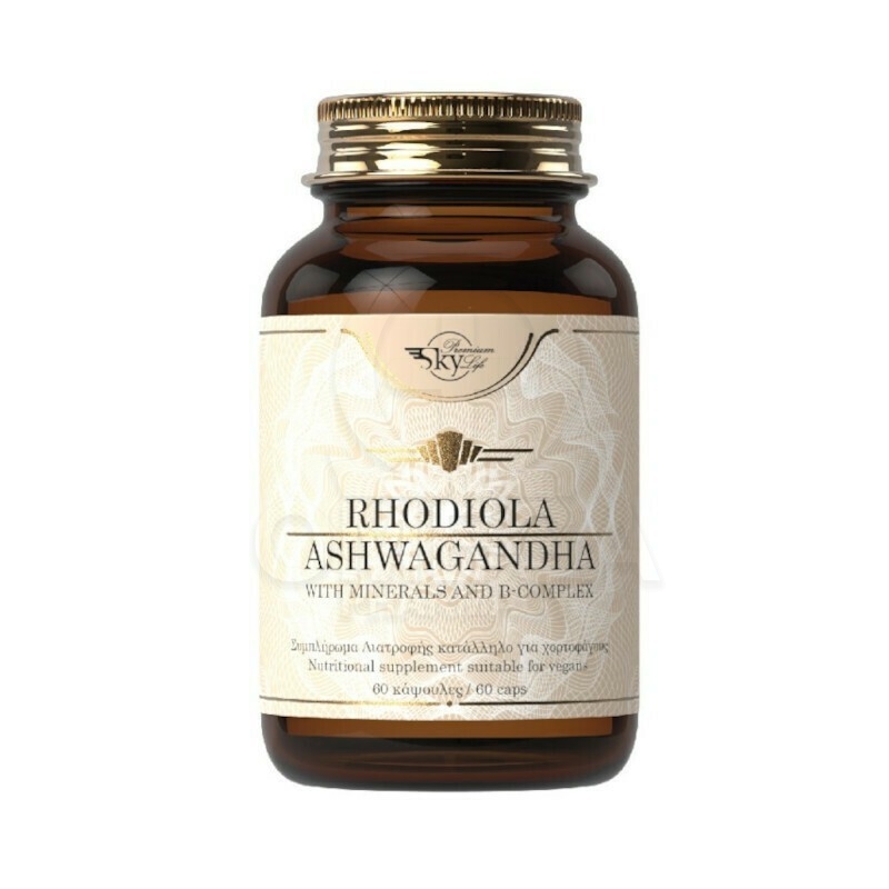 SKY PREMIUM LIFE Rhodiola Ashwagandha 60caps