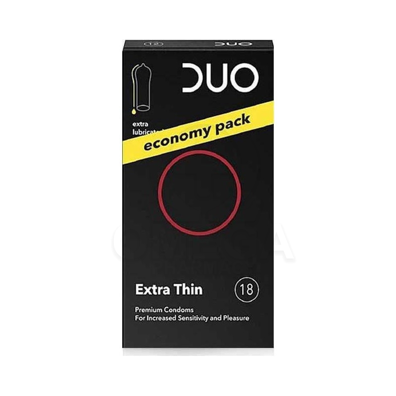 DUO Extra Thin Προφυλακτικά 18τμχ