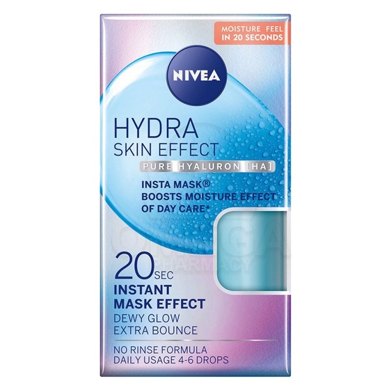 NIVEA Hydra Skin Effect Hyaluron Ιnsta Mask Μάσκα Άμεσης Ενυδάτωσης 100ml