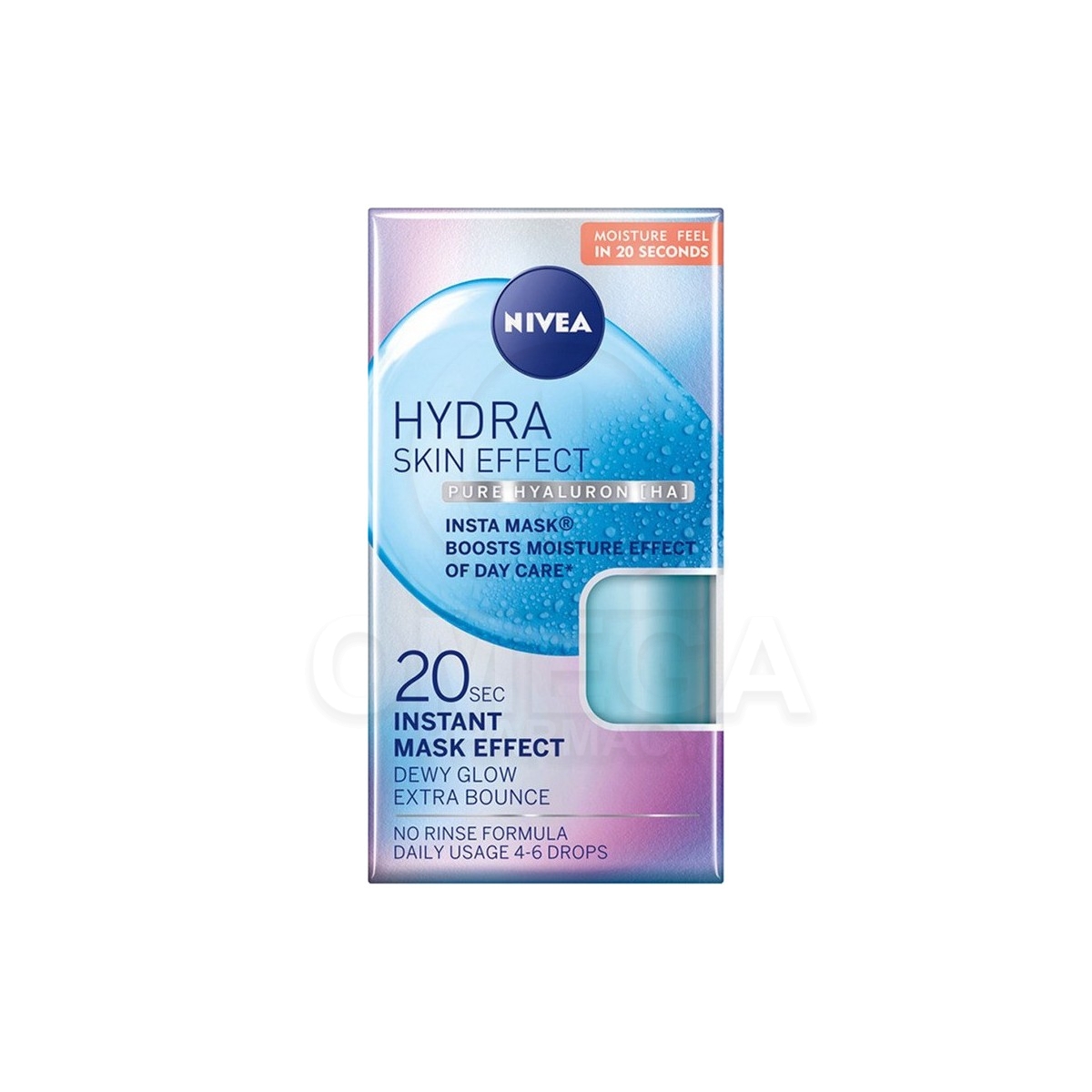 NIVEA Hydra Skin Effect Hyaluron Ιnsta Mask Μάσκα Άμεσης Ενυδάτωσης 100ml