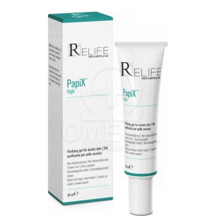 RELIFE PapiX High Κρέμα/Τζελ Προσώπου για Λιπαρό και με Τάση Ακμής ...