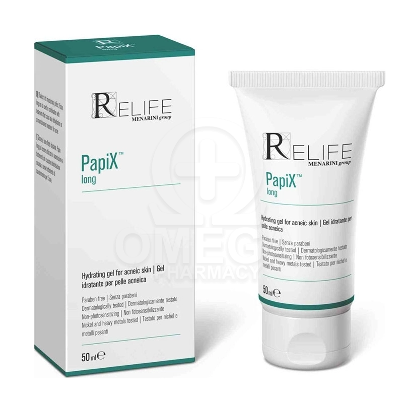 RELIFE PapiX Long Ενυδατικό Gel για Δέρμα με Ακμή 50ml