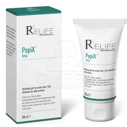 RELIFE PapiX Long Ενυδατικό Gel για Δέρμα με Ακμή 50ml