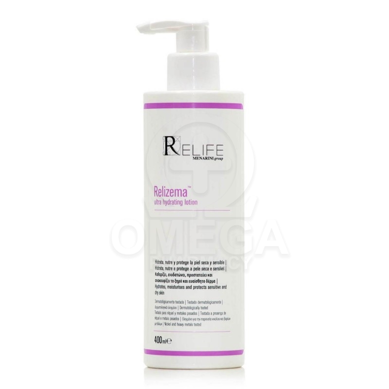 RELIFE Relizema Ultra Hydrating Lotion Ενυδατική Λοσιόν για Ξηρές ...