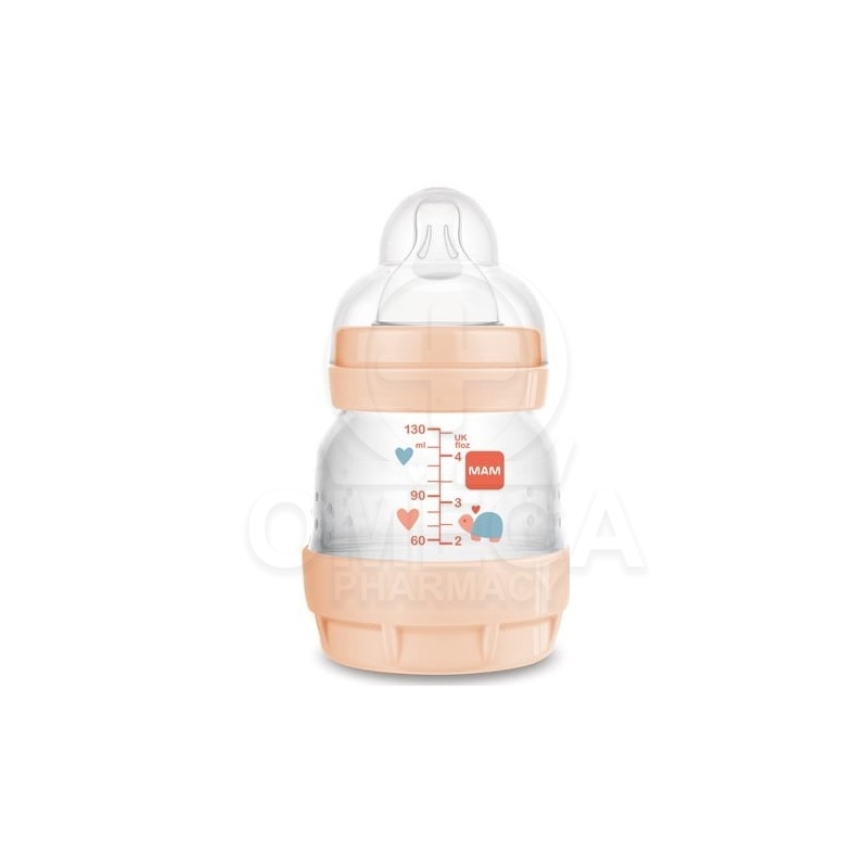 MAM Easy Start Anti-Colic Πλαστικό Μπιμπερό Κατά των Κολικών για 0m+ 130ml