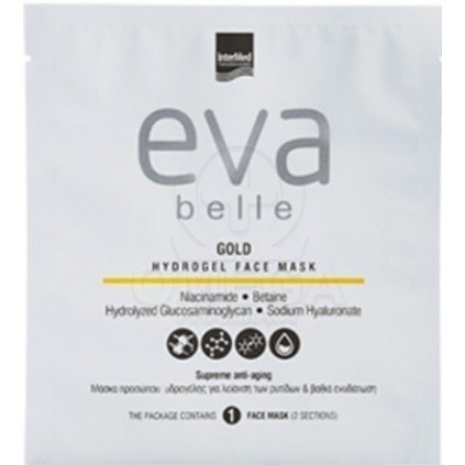 INTERMED Eva Belle Gold Hydrogel Face Mask 1τμχ