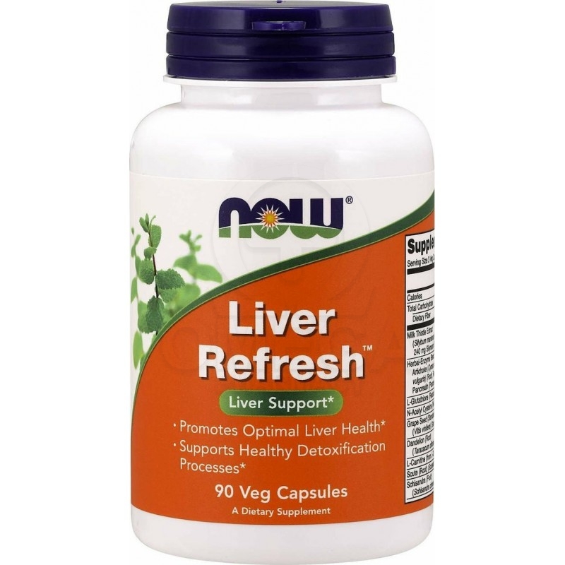 NOW FOODS Liver Refresh 90veg.caps