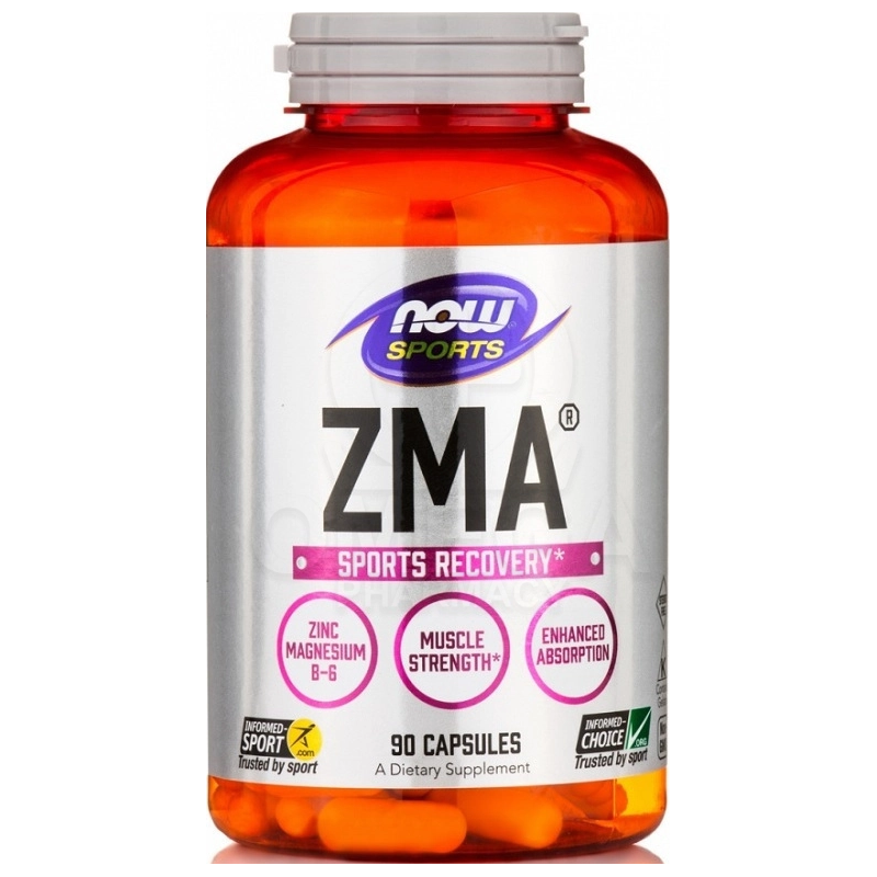 NOW FOODS Sports ZMA 800mg Recovery 90caps
