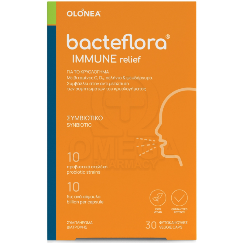 OLONEA Bacteflora Immune Relief 30veg.caps