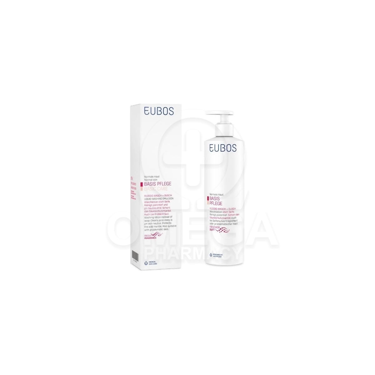 EUBOS Basic Care Liquid Washing Emulsion Liquid Red Υγρό Καθαρισμού ...