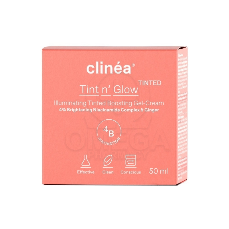 CLINEA Tint n' Glow Illuminating Tinted Boosting Gel-Cream 50ml