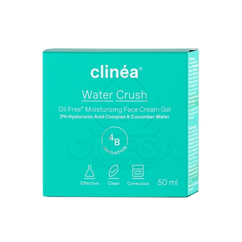 CLINEA Water Crush Oil Free Moisturizing Face Cream Gel 50ml