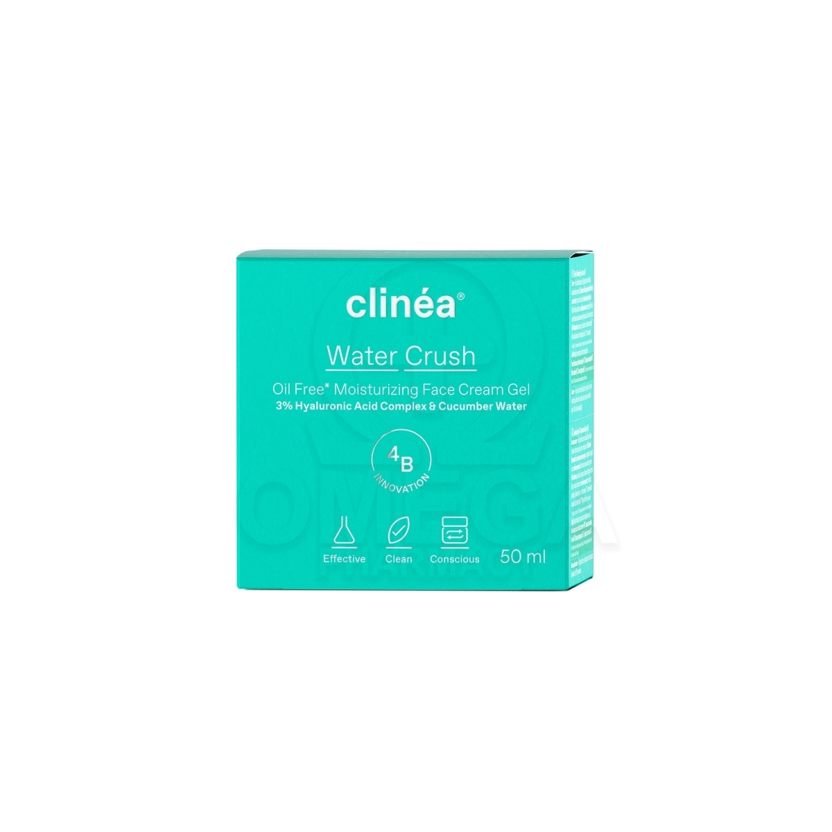 CLINEA Water Crush Oil Free Moisturizing Face Cream Gel 50ml