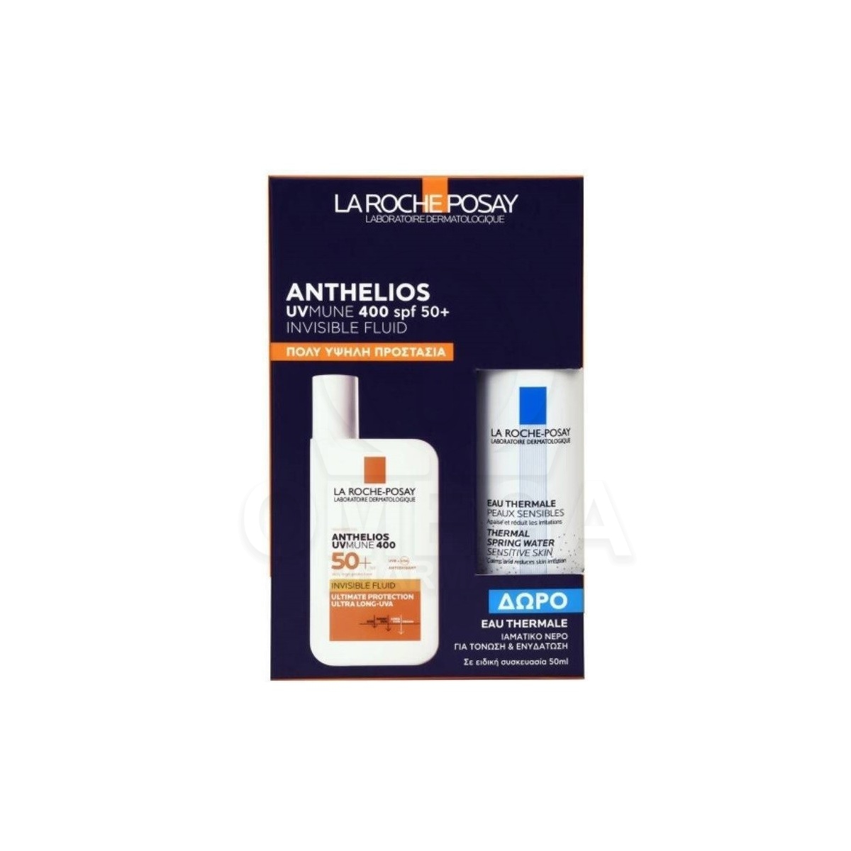 LA ROCHE POSAY Promo Anthelios με UVMune 400 SPF50+ Invisible Fluid ...