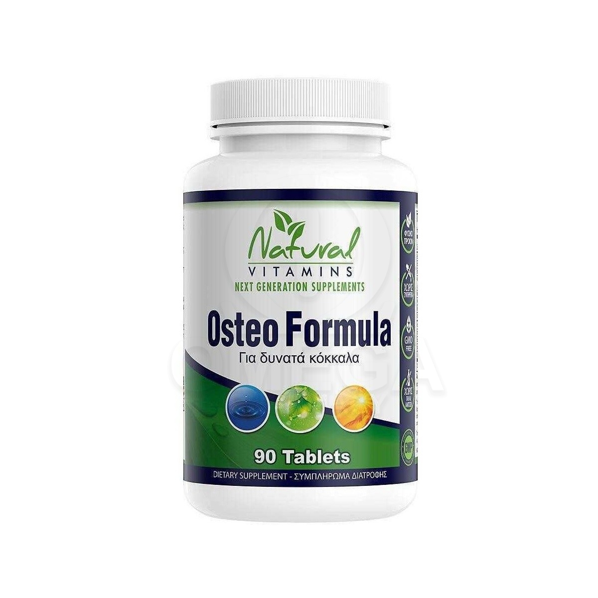 NATURAL VITAMINS Osteo Formula 90tabs