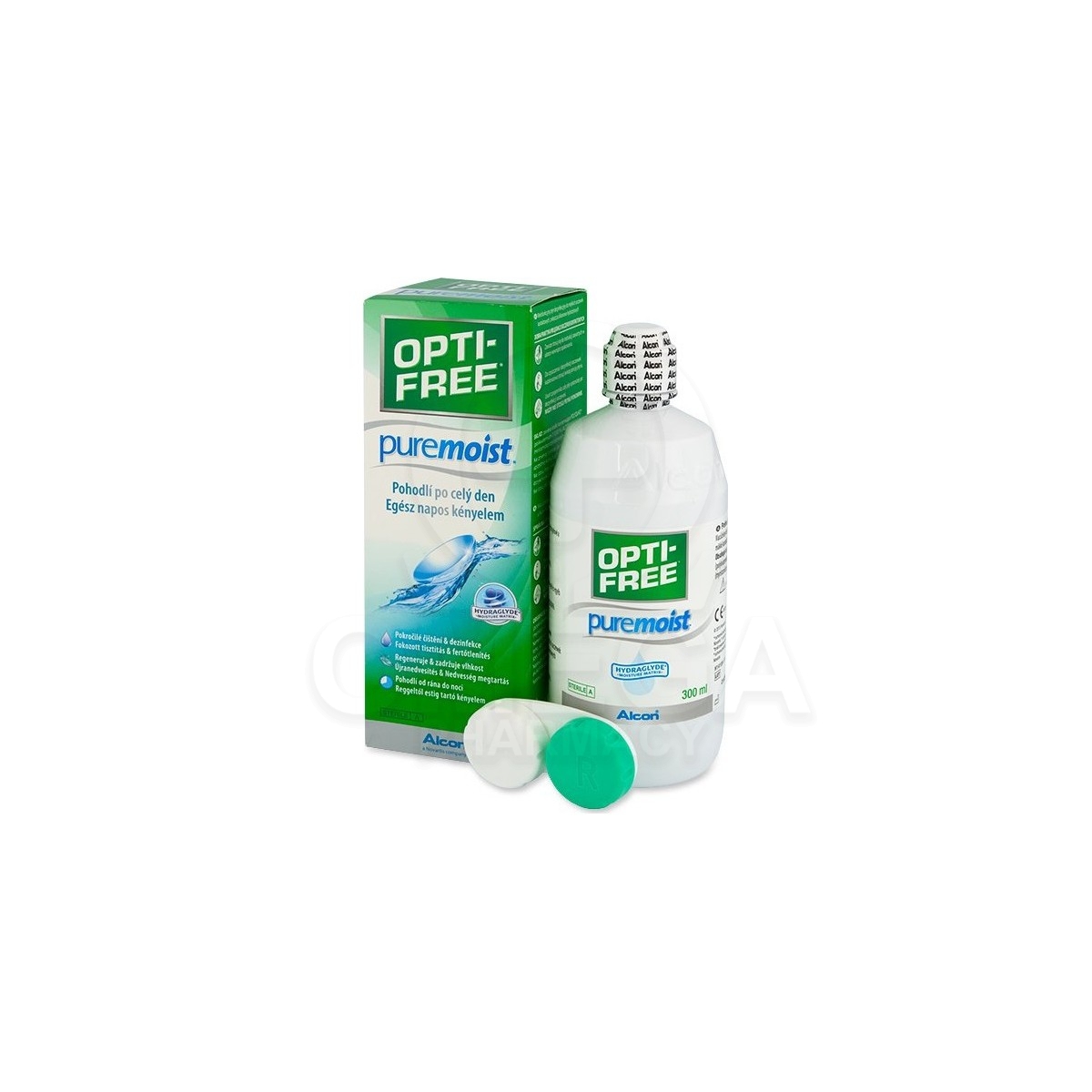 ALCON Opti-Free Pure Moist Υγρό Φακών Επαφής 300ml