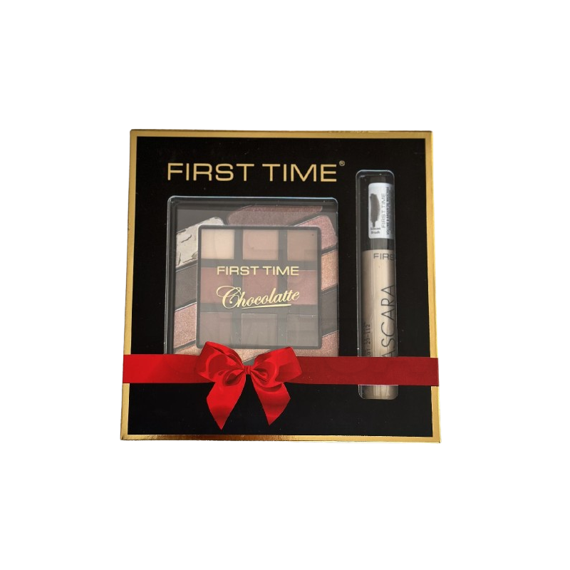 FIRST TIME Promo με Chocolate Palette 9gr & Volume & Argan Oil Mascara 5gr