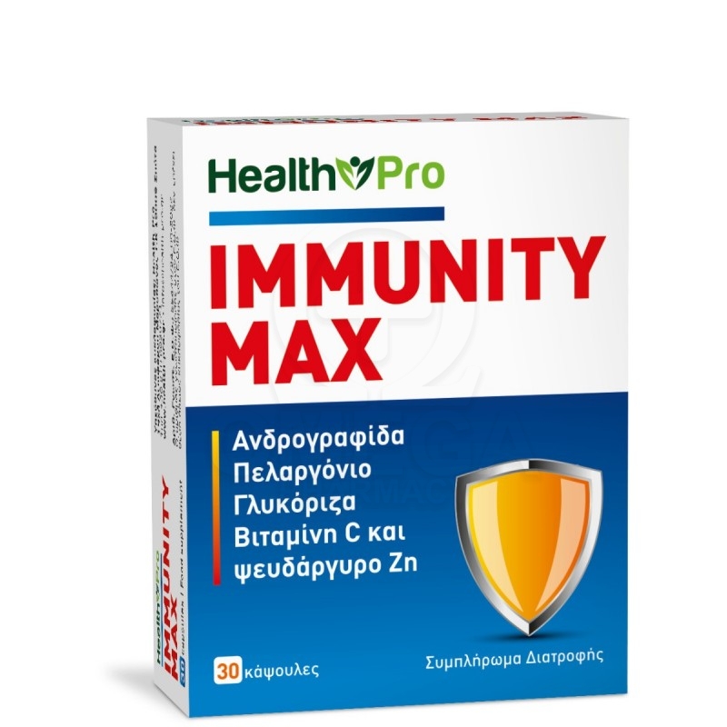 HEALTH PRO Immunity Max 30caps