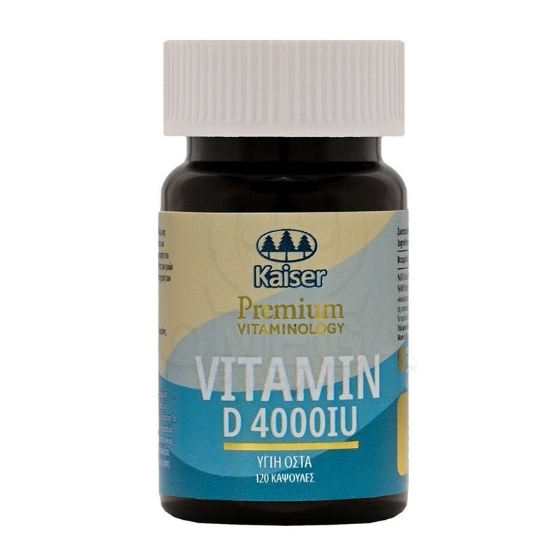 MEDISEI Kaiser Premium Vitaminology Vitamin D 4000IU 120caps