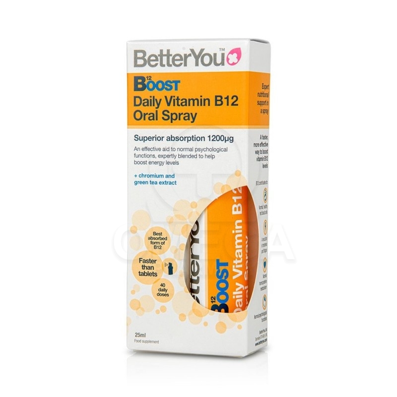 Συμπληρωματα διατροφης - BETTER YOU Boost B12 Oral Spray Συμπλήρωμα ...