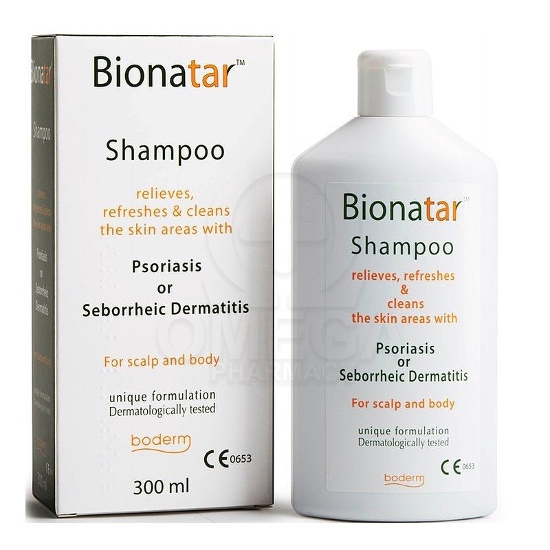 BODERM Bionatar Shampoo Σαμπουάν για την Ανακούφιση των Συμπτωμάτων της ...