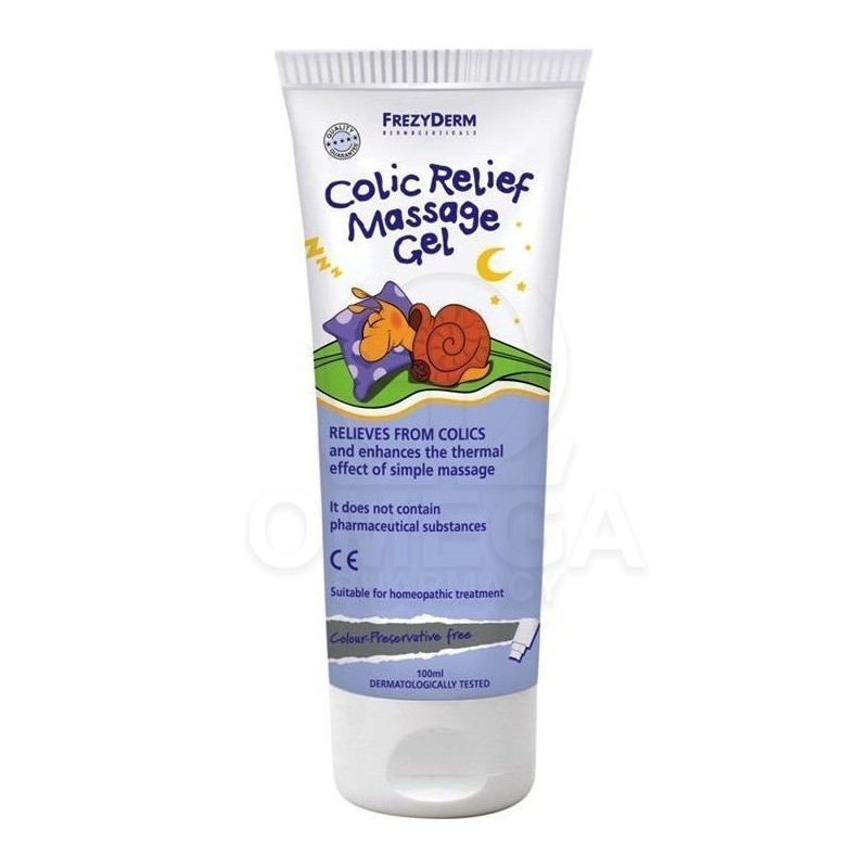 FREZYDERM Colic Relief Massage Gel Άνυδρο Gel για Μασάζ που Ανακουφίζει ...