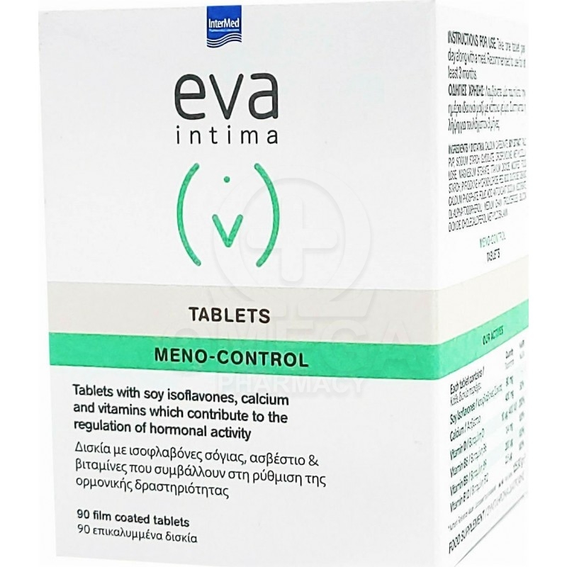 Συμπληρωματα διατροφης - INTERMED Eva Intima Tablets Meno-Control ...