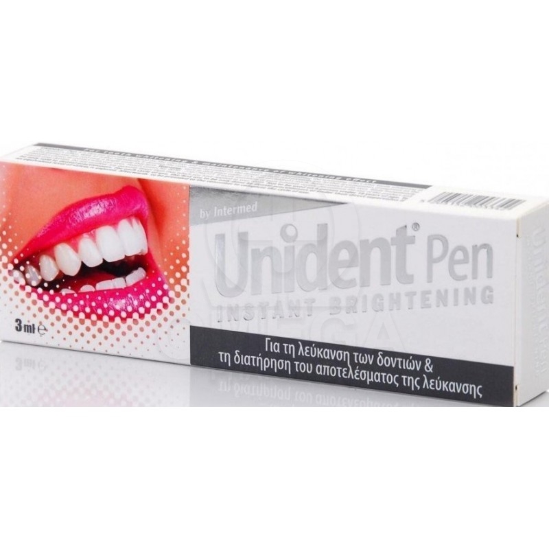 INTERMED Unident Pen Instant Brightening Στυλό Λεύκανσης & Διατήρησης ...