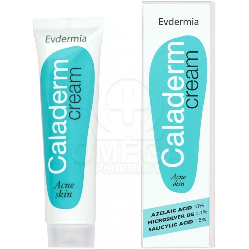EVDERMIA Caladerm Cream Κρέμα Προσώπου για την Λιπαρή Επιδερμίδα με ...