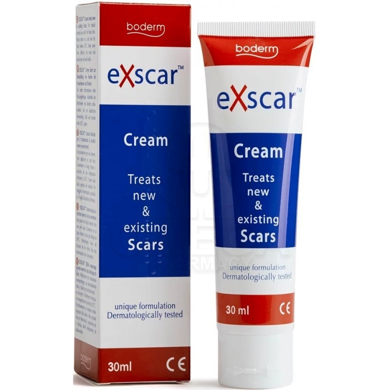 BODERM Exscar Cream Επουλωτική Κρέμα για την Αντιμετώπιση των Ουλών 30ml