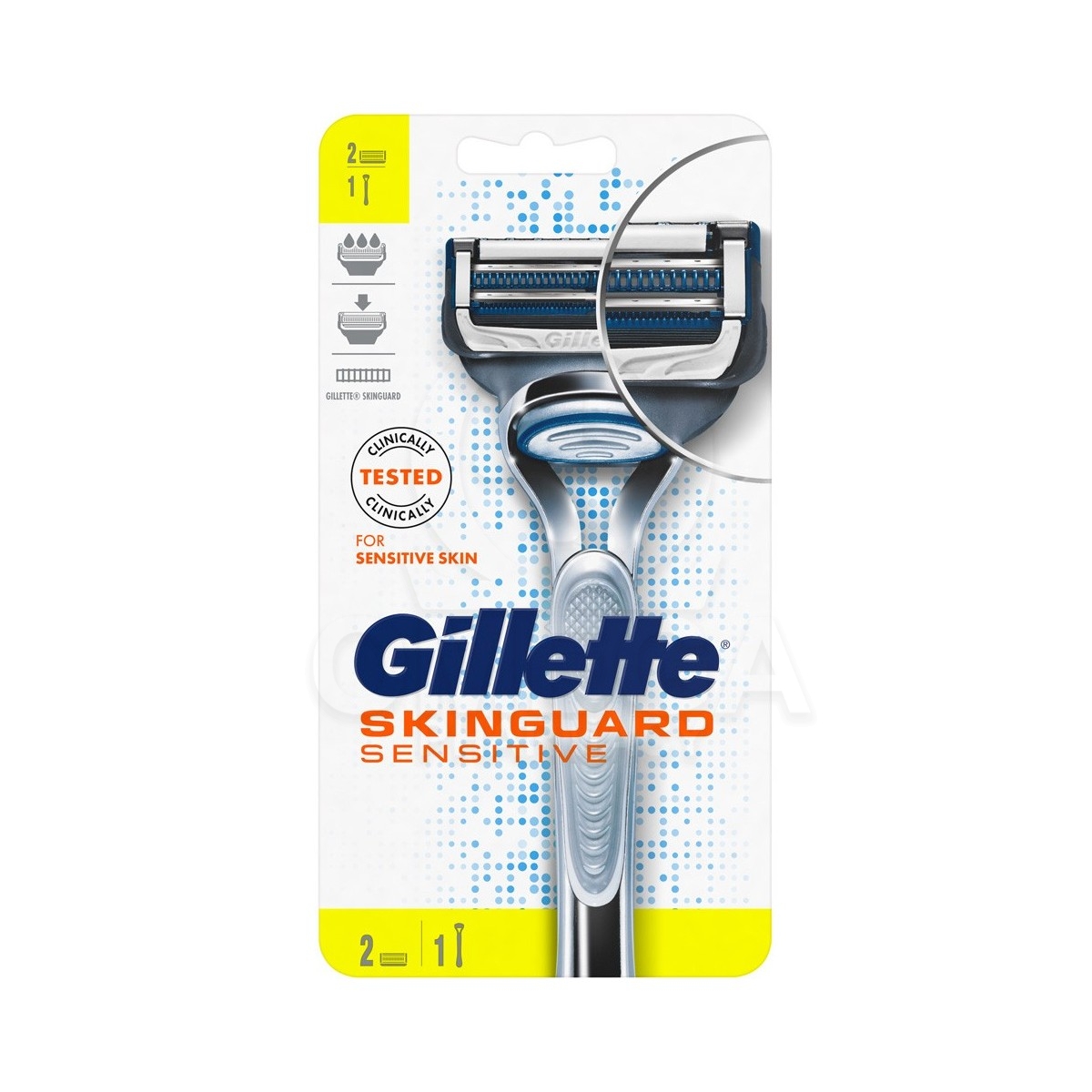 GILLETTE Sensitive SkinGuard Ξυριστική Μηχανή για Ευαίσθητη Επιδερμίδα ...